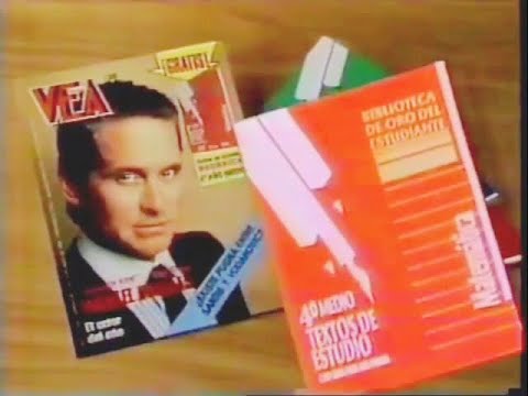 Comercial De La Revista Vea Chile Año 1988 Youtube