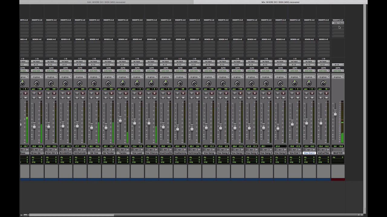 Mixing Music Mix Bus Processing Youtube