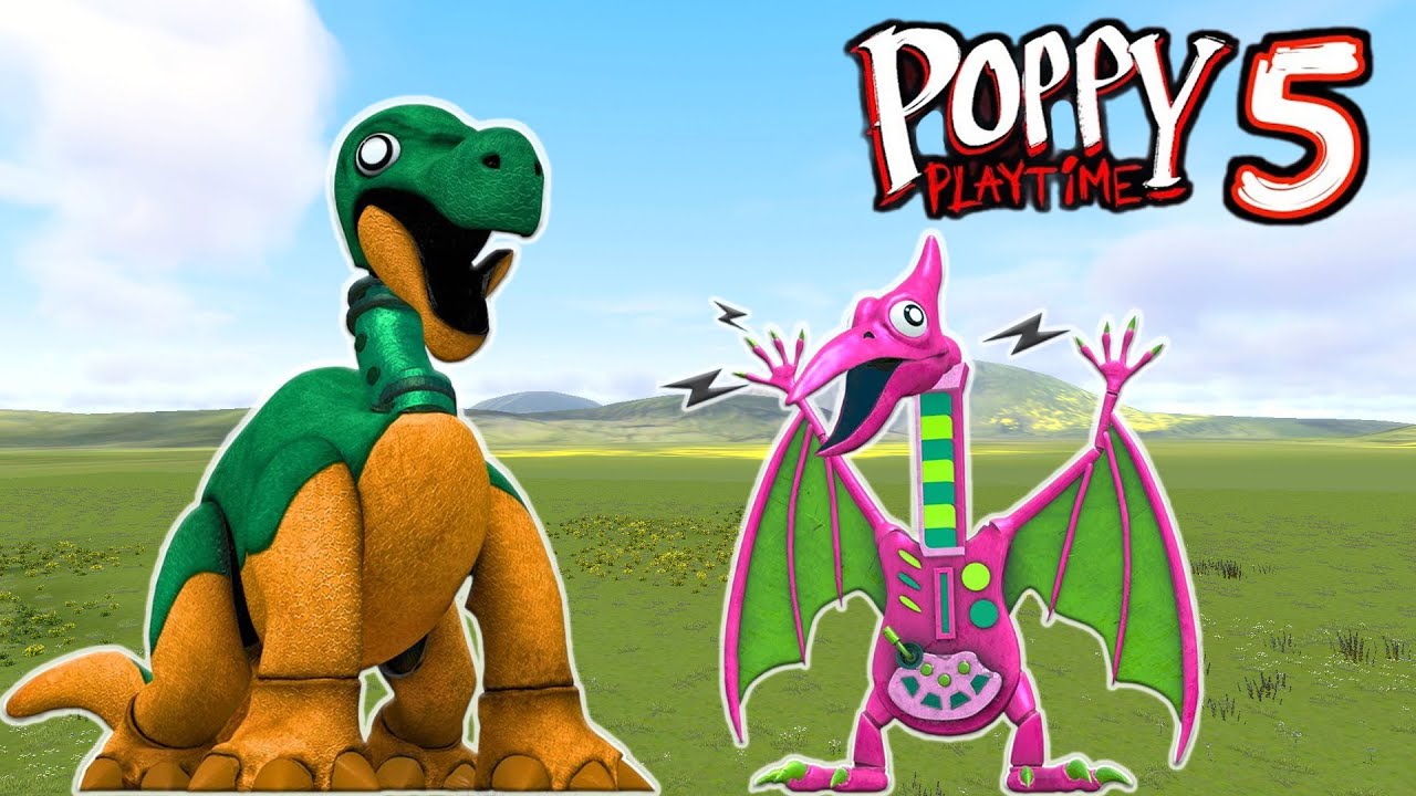 All I Found Brontoflute Dino Toy From Pianosaurus Family Poppy Playtime