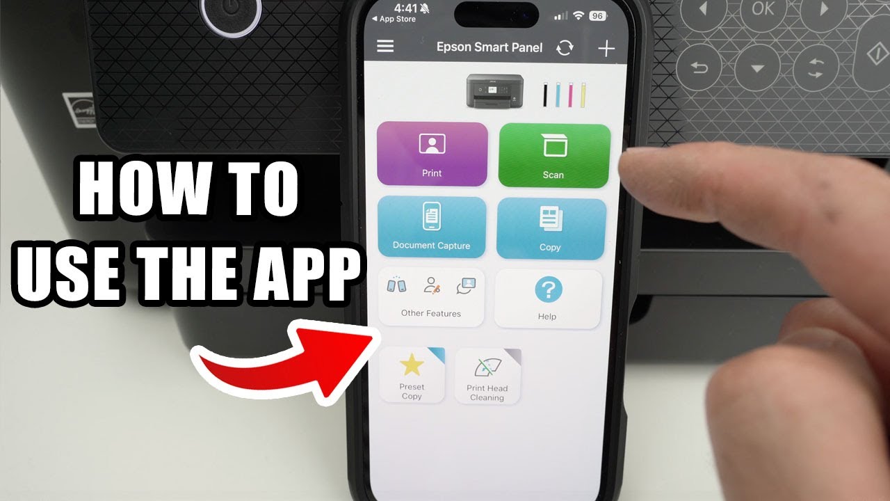 How To Use The Epson Smart Panel App Every Features Explained Youtube