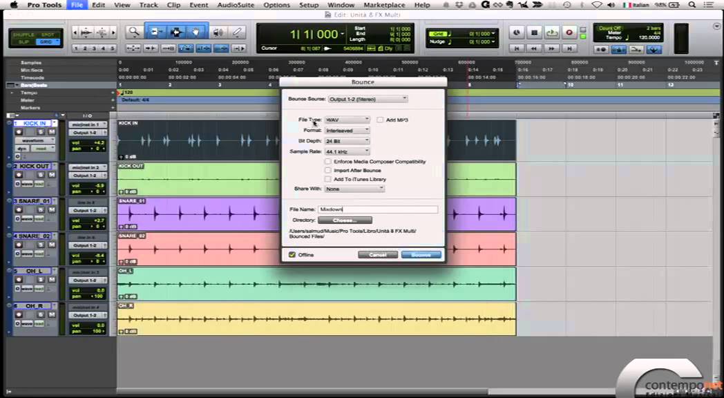 Mixdown Con Pro Tools Youtube