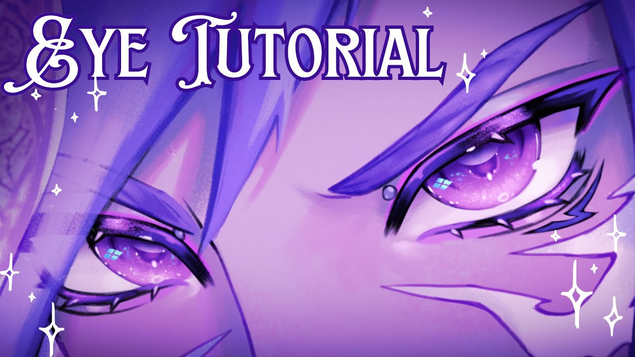 How I Draw Eyes тшж Digital Art Tutorial Youtube