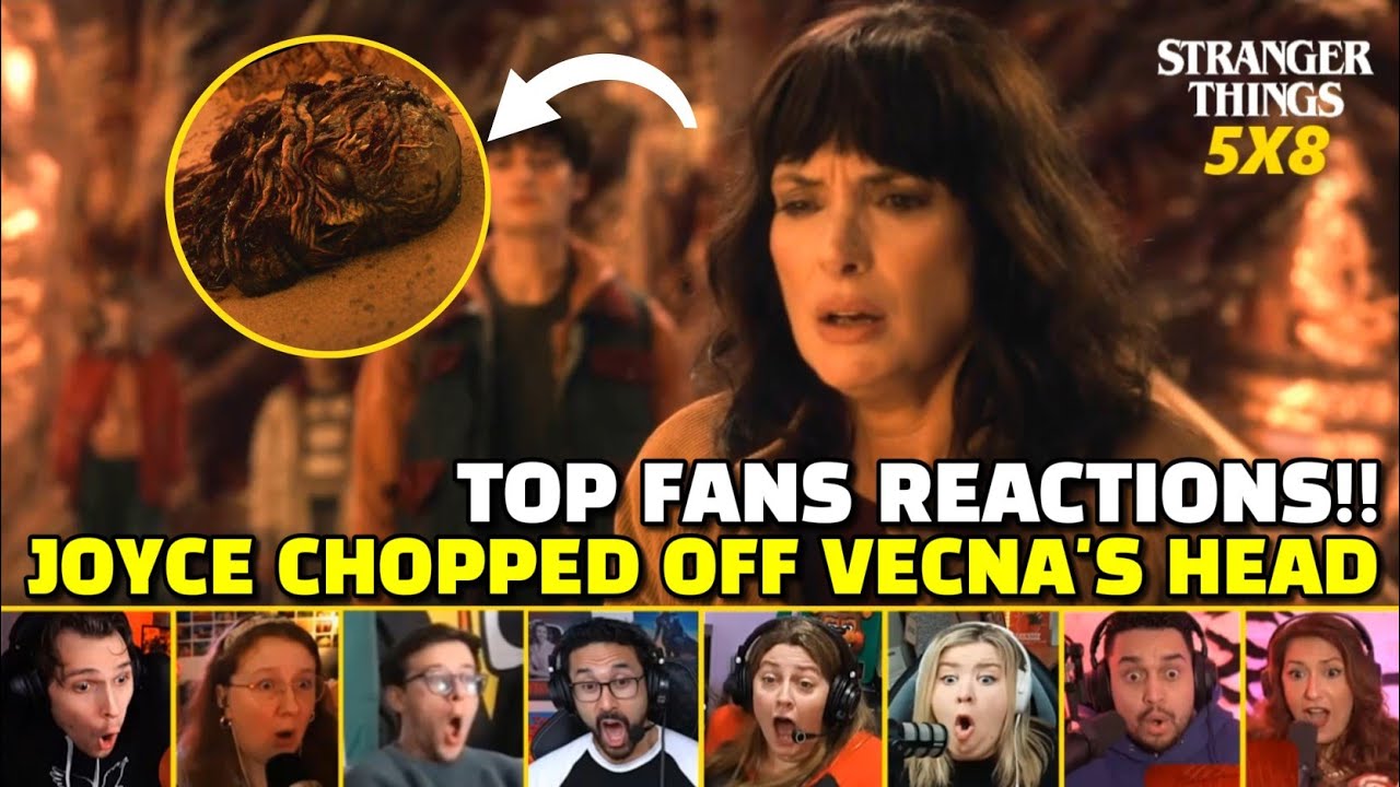 Top Reactions To Joyce Byers Chopping Off Vecna S Head Stranger