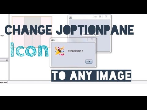 Change Icon Part 2 For Joptionpane Java Netbeans Ide 4 Youtube