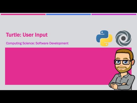 Software Turtle 3 User Input Youtube
