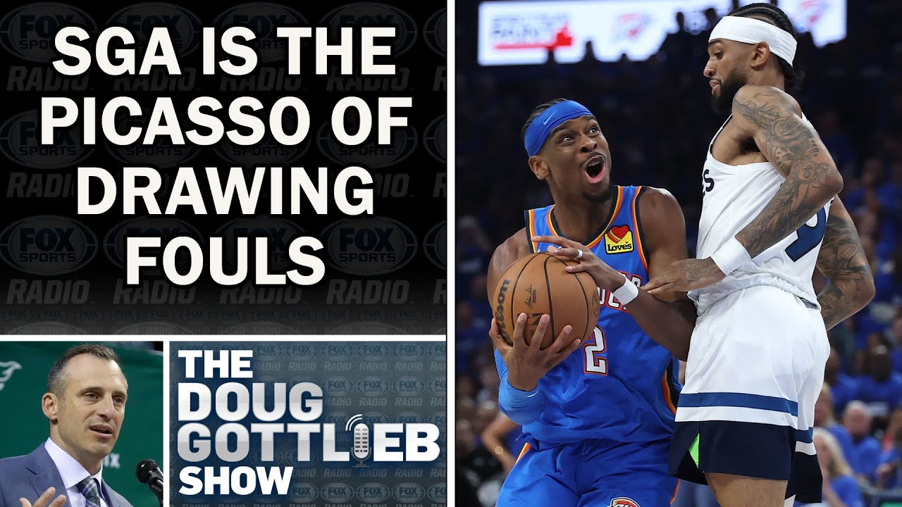 Doug Gottlieb Hard To Watch Sga Be The Picasso Of Drawing Fouls Youtube