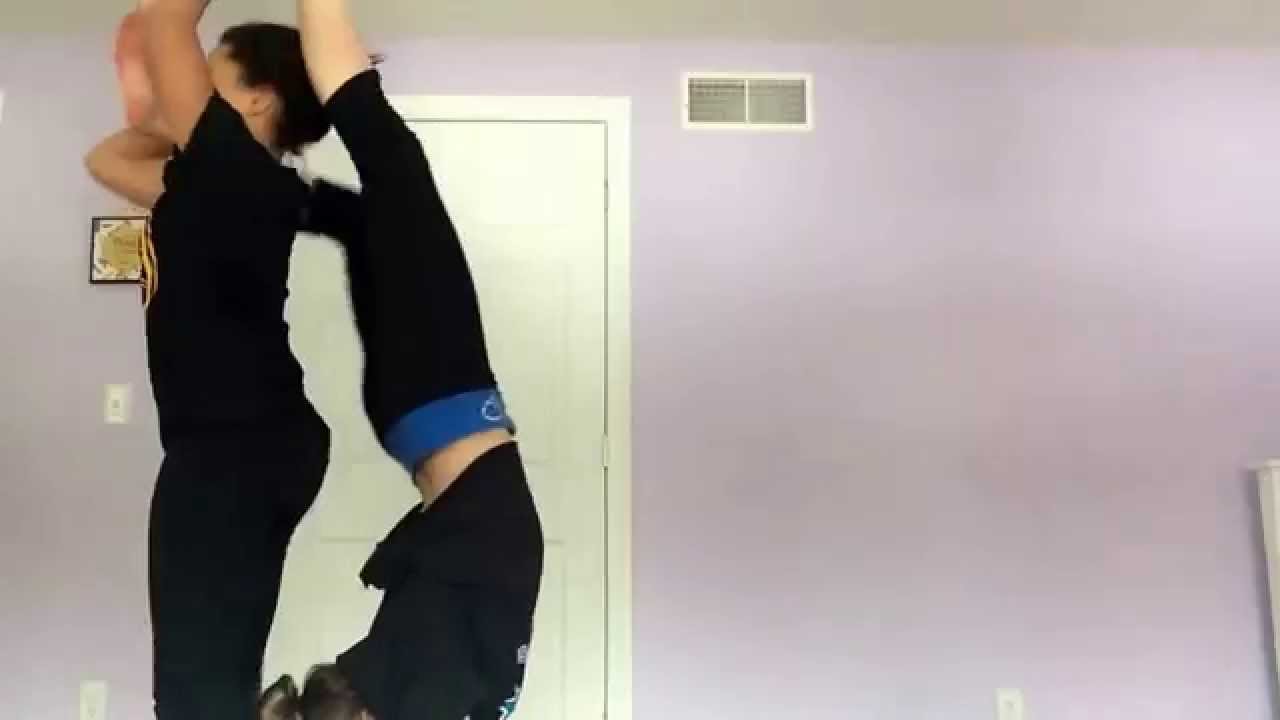2 Person Acro Stunts Youtube