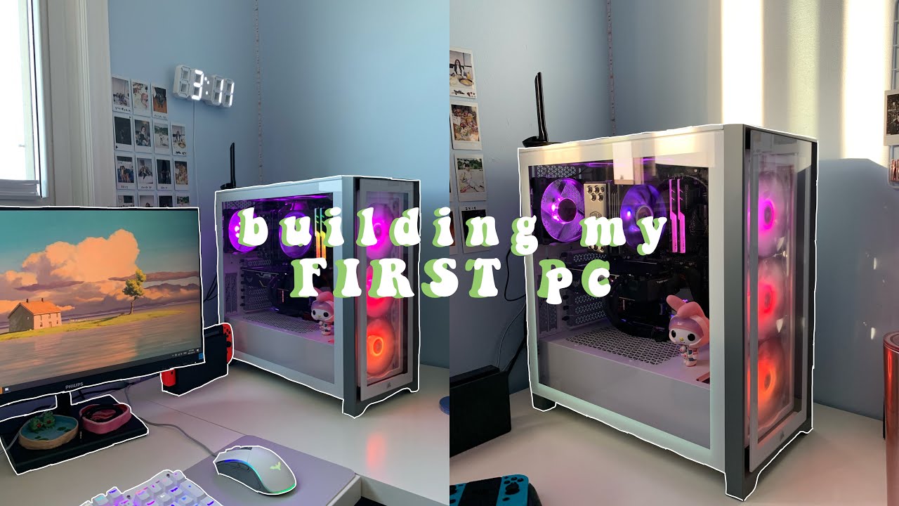 Pc Build Part 2 ëš â š Building My Dream Pc On A Budget Youtube