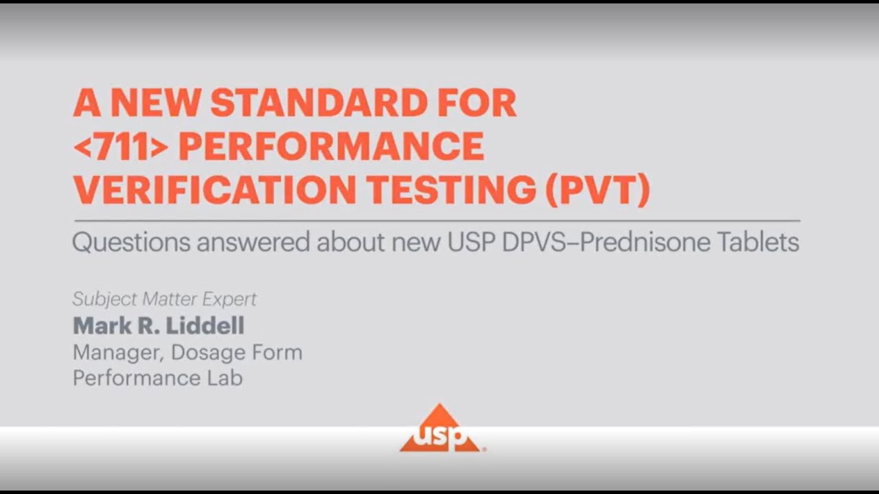 A New Standard For Performance Verification Testing Pvt Youtube