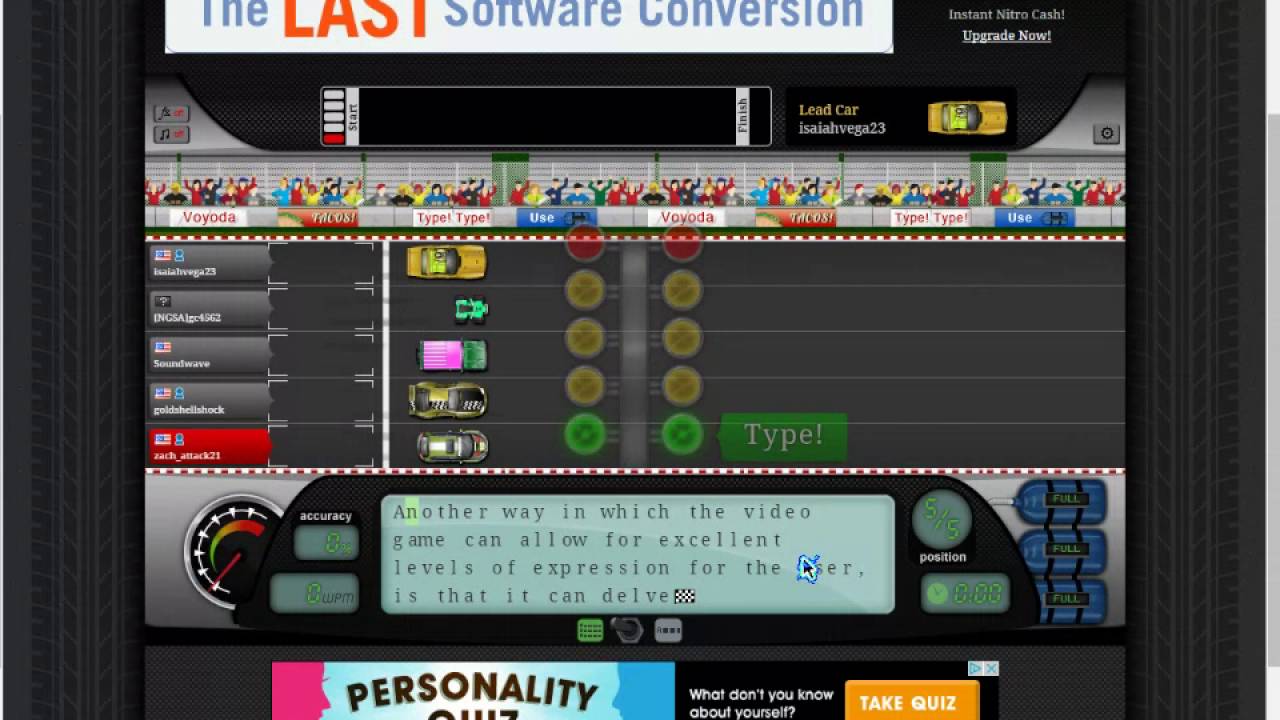 Nitro Type Youtube
