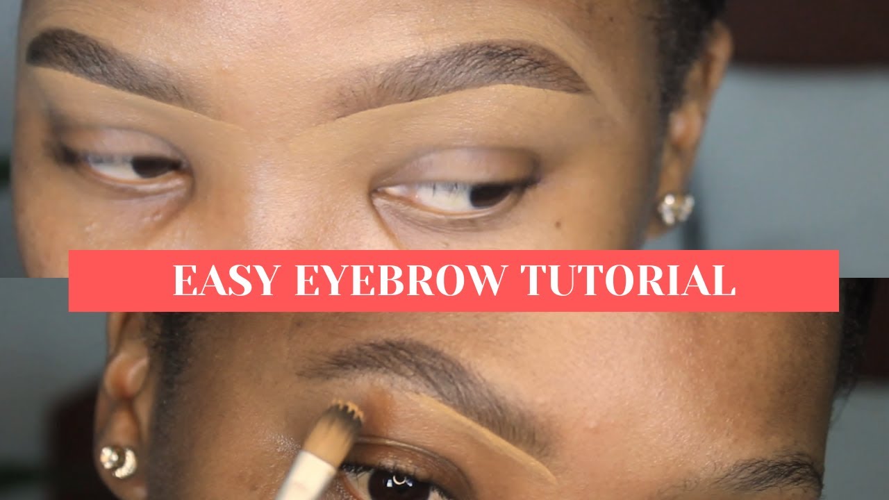 Brow Tutorial Easy Brow Tutorial For Beginners Youtube