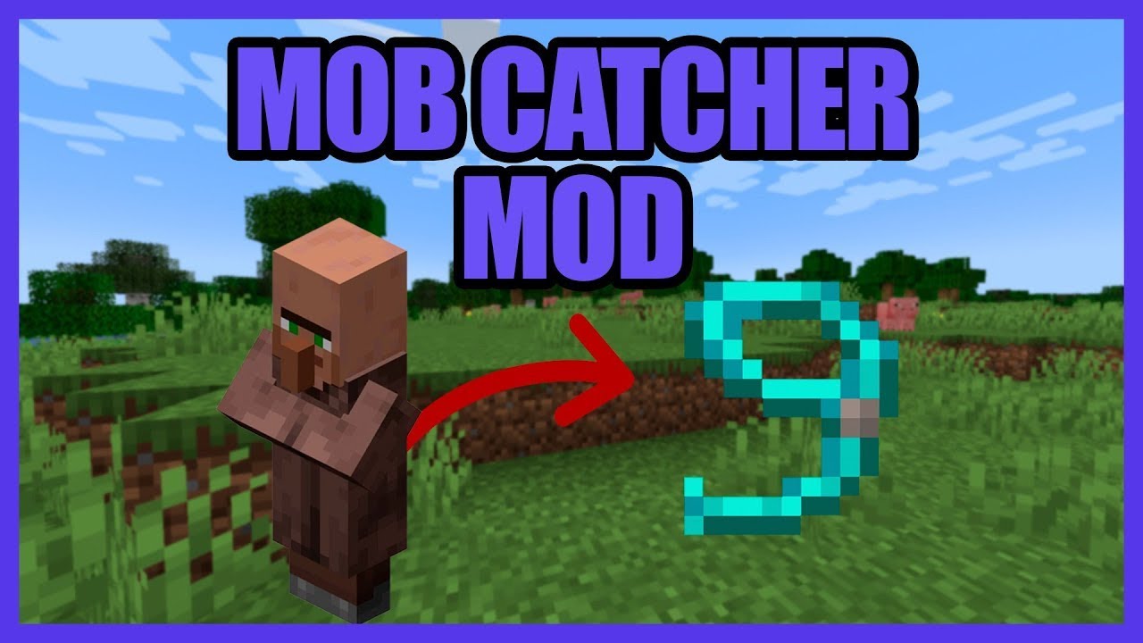 Minecraft Mob Catcher Mod For Pe 1 20 Youtube