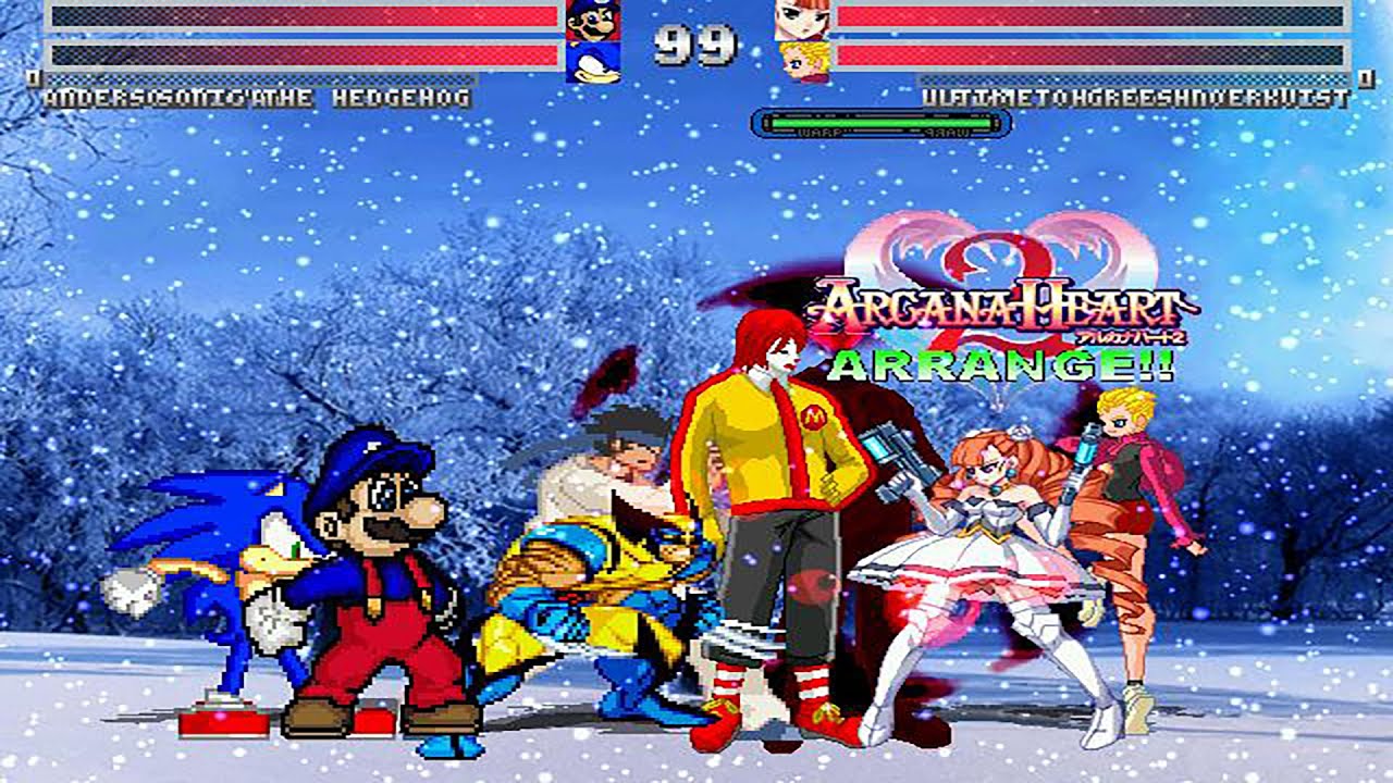 Team Andersonkenya1 Vs Team Linkgamer2004 2x Mugen Request Part 2 4v4