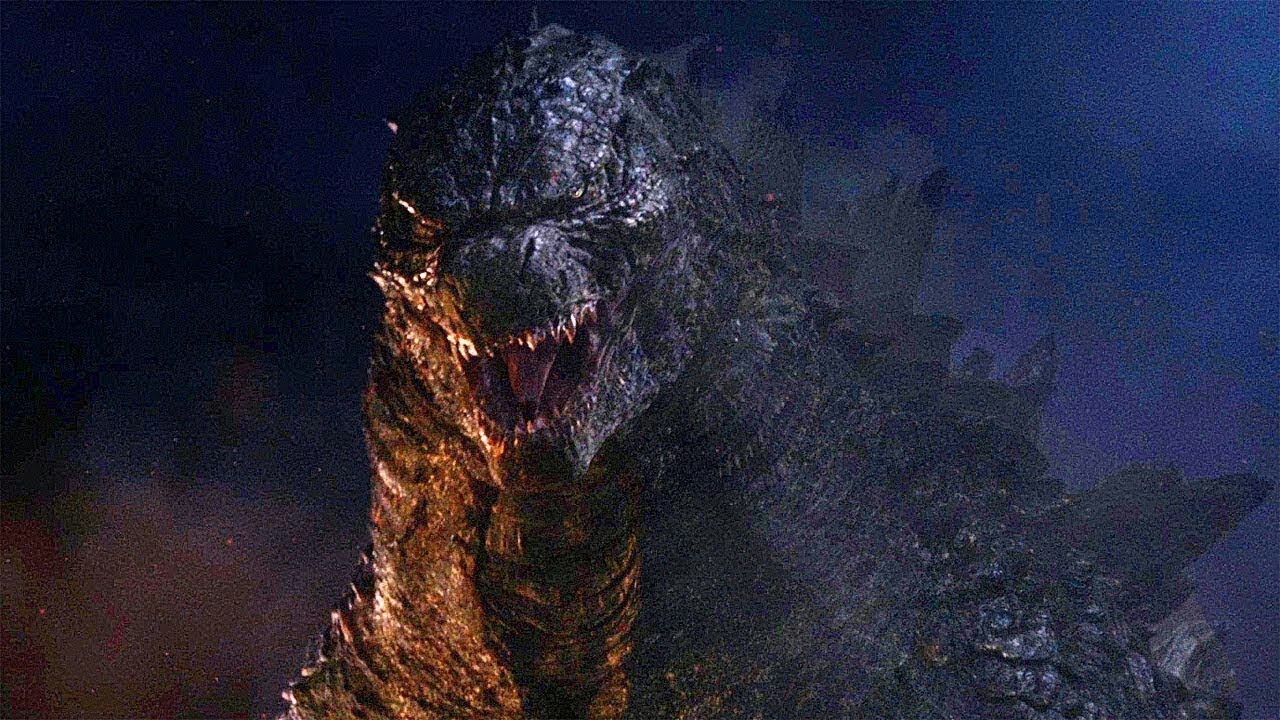 Godzilla S First Appearance вѓ Airport Scene в Godzilla 2014 Movie Clip