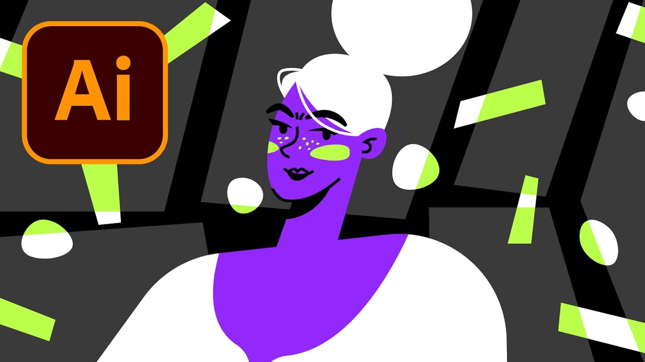 Flat Character Design From Scratch Illustrator Tutorial Youtube