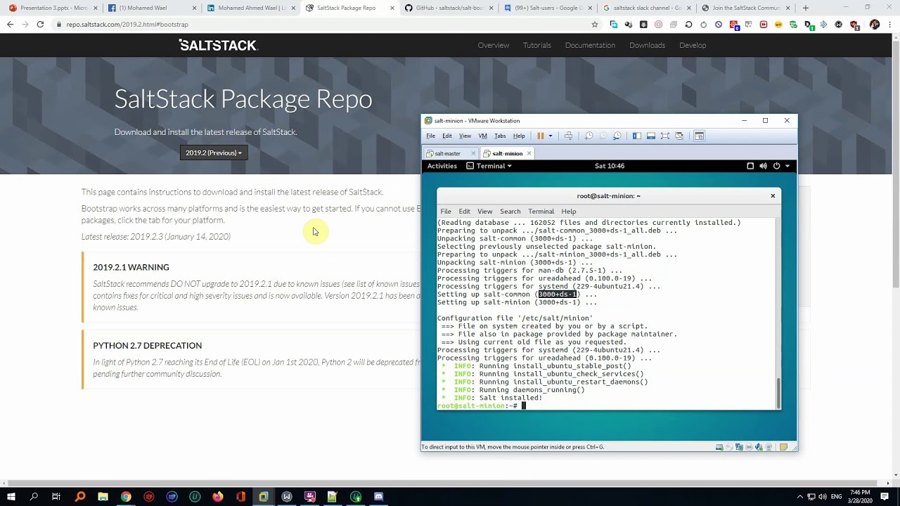 Saltstack Installation Youtube