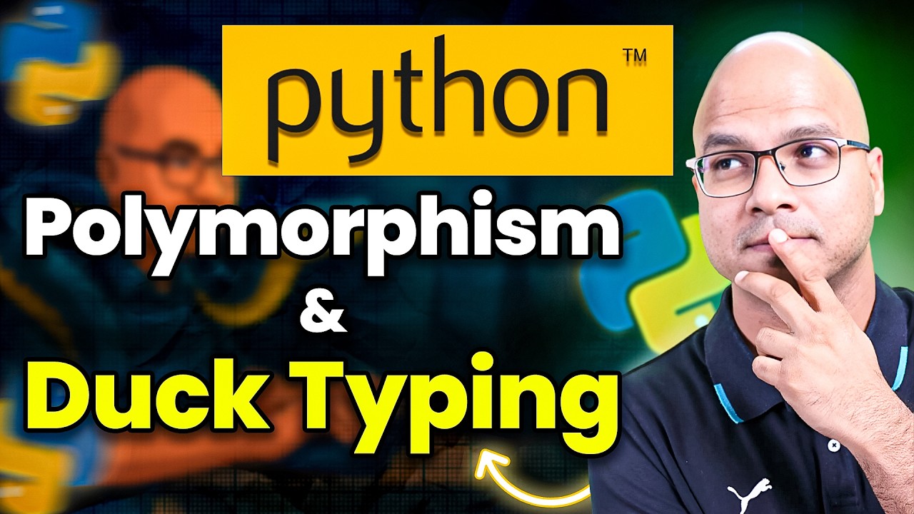 49 Polymorphism And Duck Typing In Python Youtube