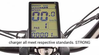 Dj Super Bike 750w 48v 13ah Power Electric Bicycle Matte Black Led Bike ...