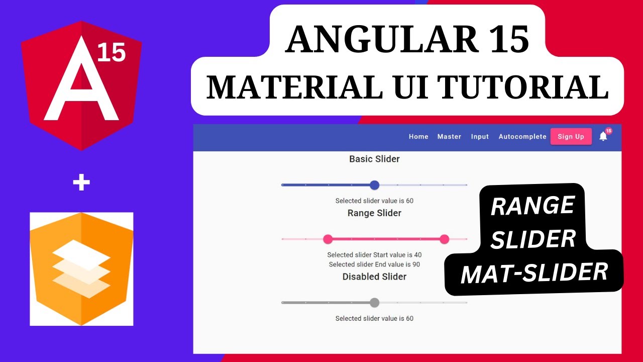 Mat Slider In Angular Material Ui Create Range Slider In Angular