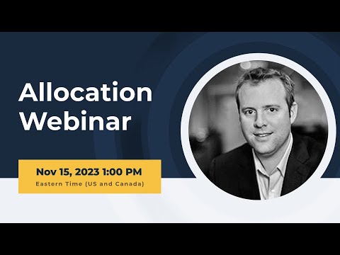 Allocation Webinar Youtube