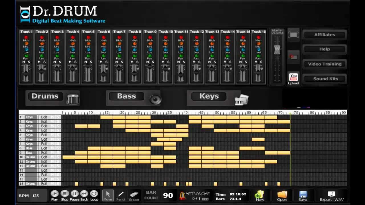 Beat Maker Program With Great Samples Youtube