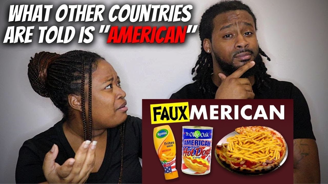 American Couple Reacts What Other Countries Are Told Is American