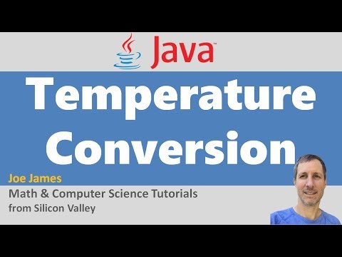 Java Temperature Conversion Youtube