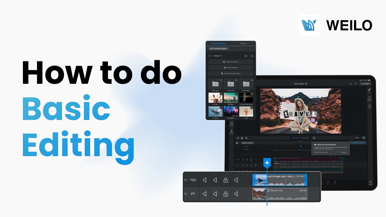 How To Do Basic Editing Basic Tutorial 01 Youtube
