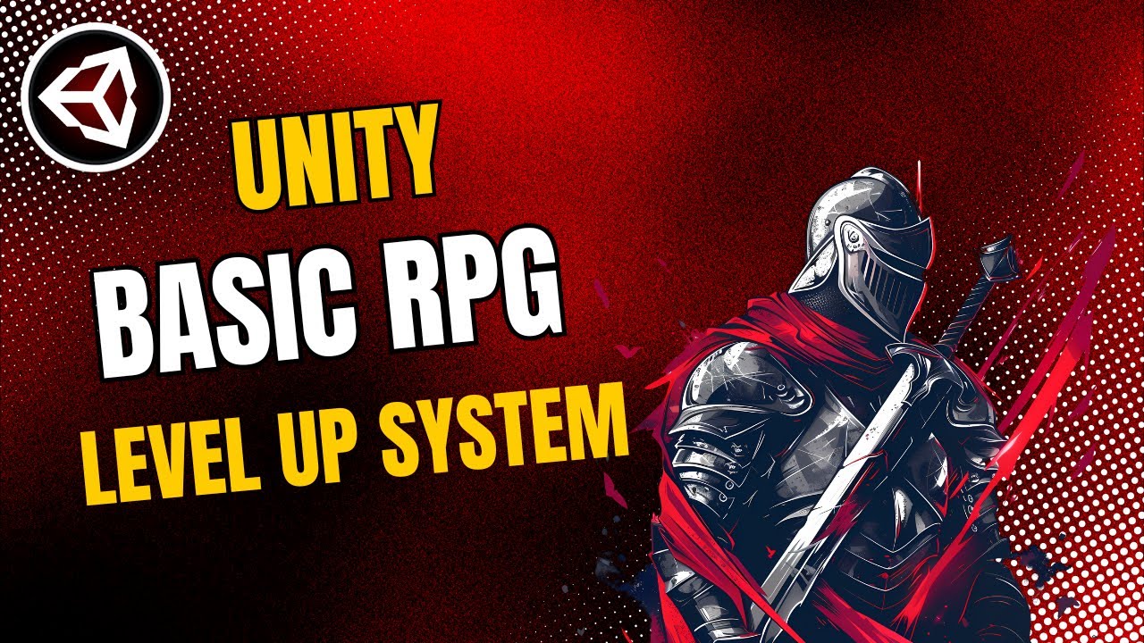 Unity Tutorial Basic Rpg Level Up System Free Package Youtube