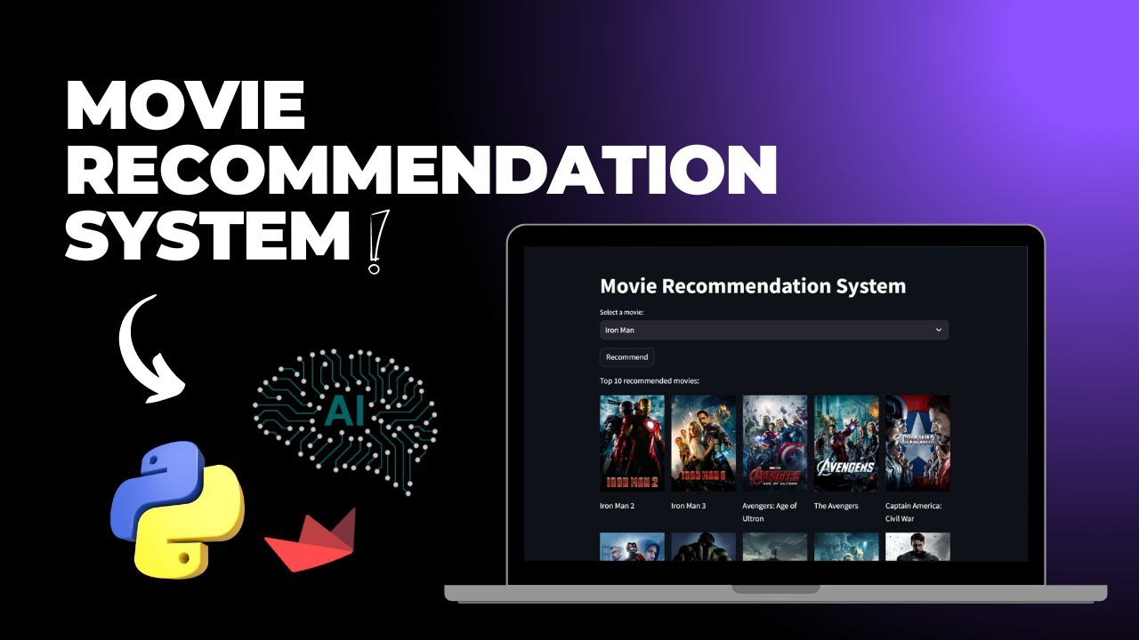 Movie Recommendation System Python Machine Learning Project Tutorial