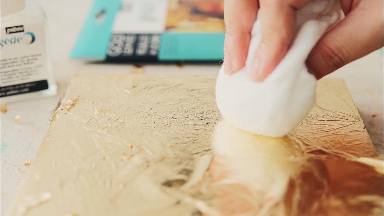 Gold Leaf Tutorial At Laurie Hamlett Blog