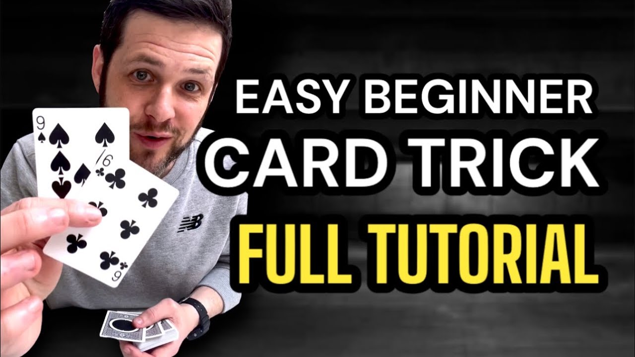 Easy Beginner Card Trick Tutorial No Difficult Moves And Super Visual
