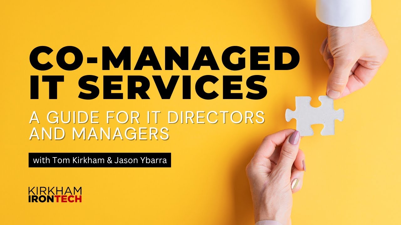 Co Managed It Services A Guide For It Directors And Managers Youtube