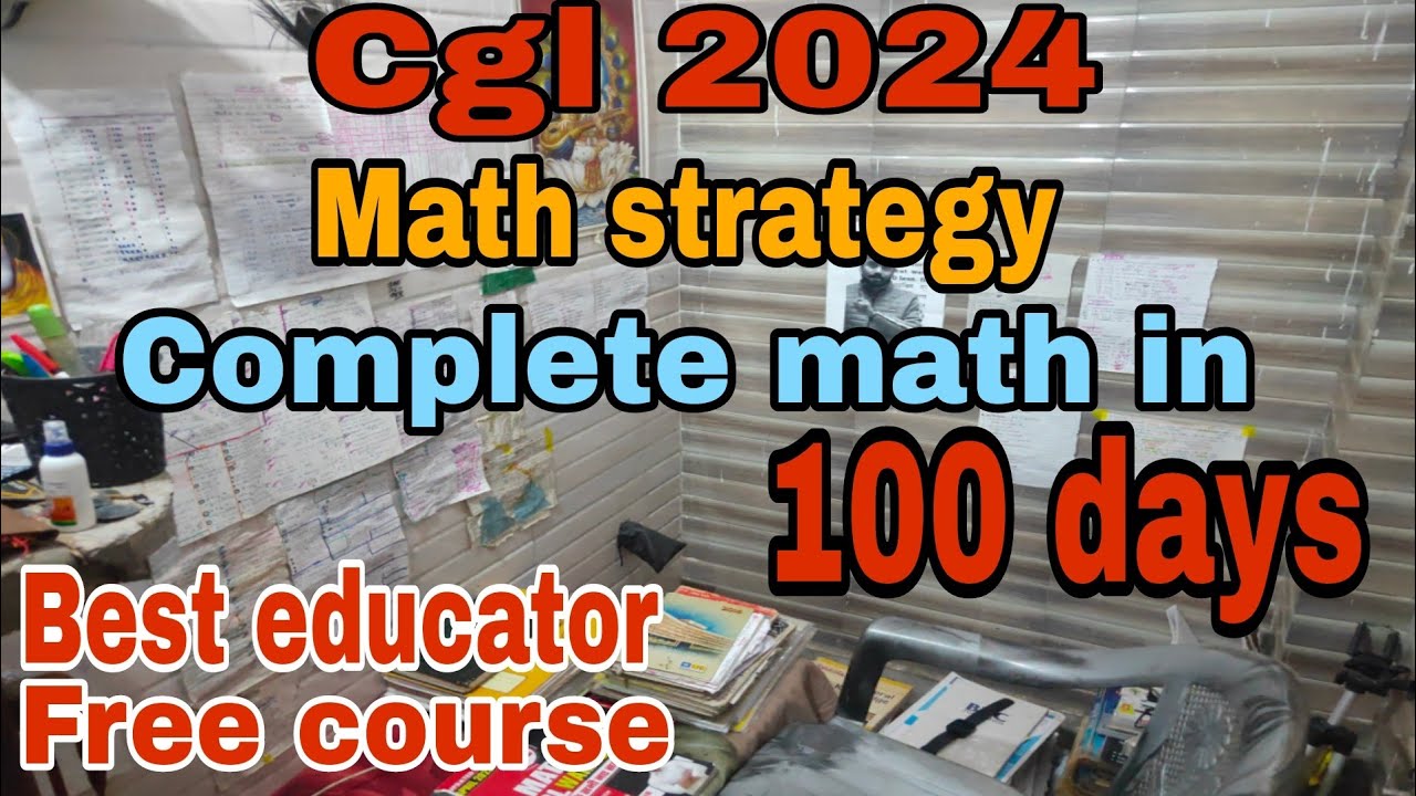 Best Math Teacher For Ssc Cgl Math Strategy For Cgl 2024 Aditya