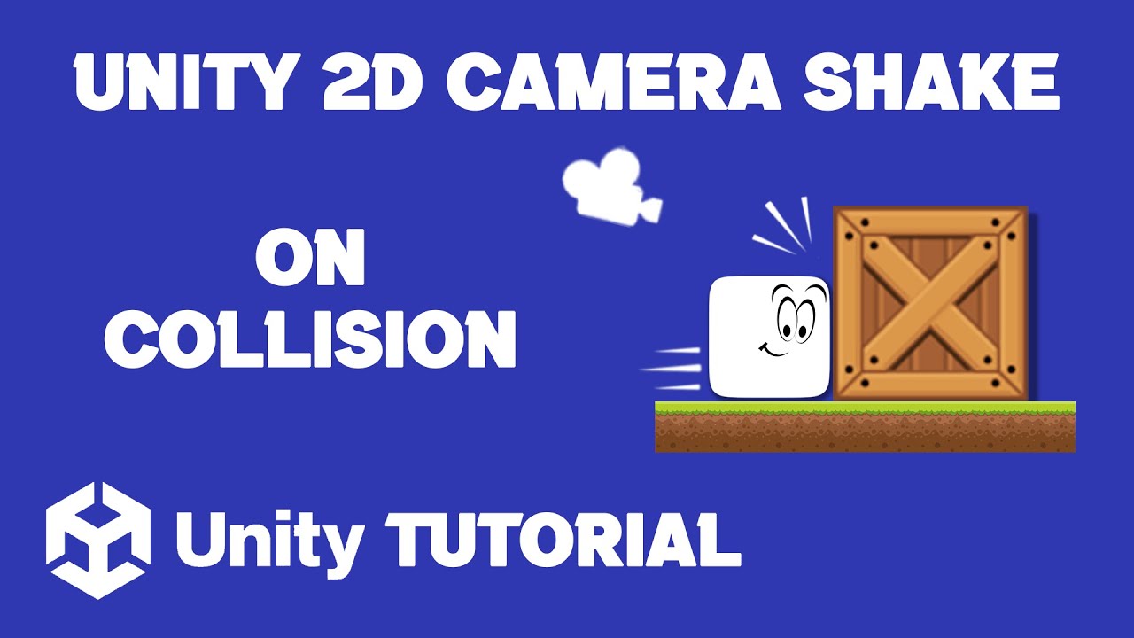 How To Add Camera Shake In Unity 2d Unity 2d Camera Shake Tutorial