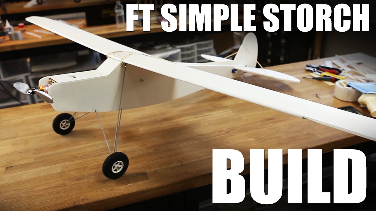 Flite Test Ft Simple Storch Build Youtube