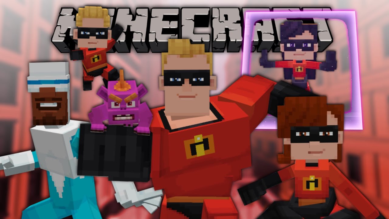 Saving The Day The Incredibles In Minecraft Youtube