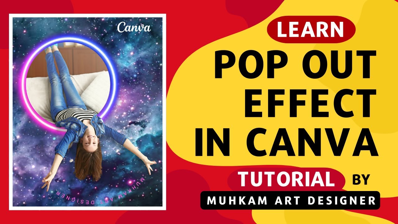 Learn How To Make Pop Out Effect In Canva Tutorial For Beginners