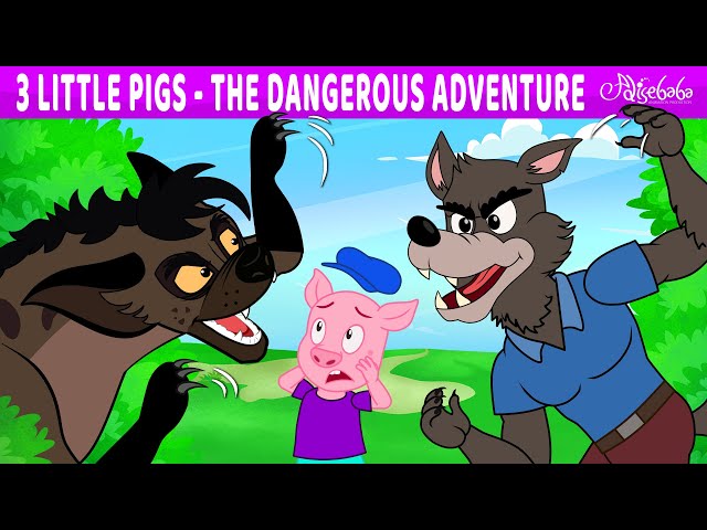 Three Little Pigs The Dangerous Adventure Bedtime Stories For Kids