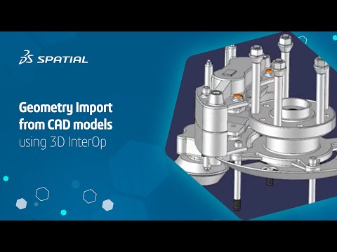 Geometry Import From Cad Models Using 3d Interop Youtube