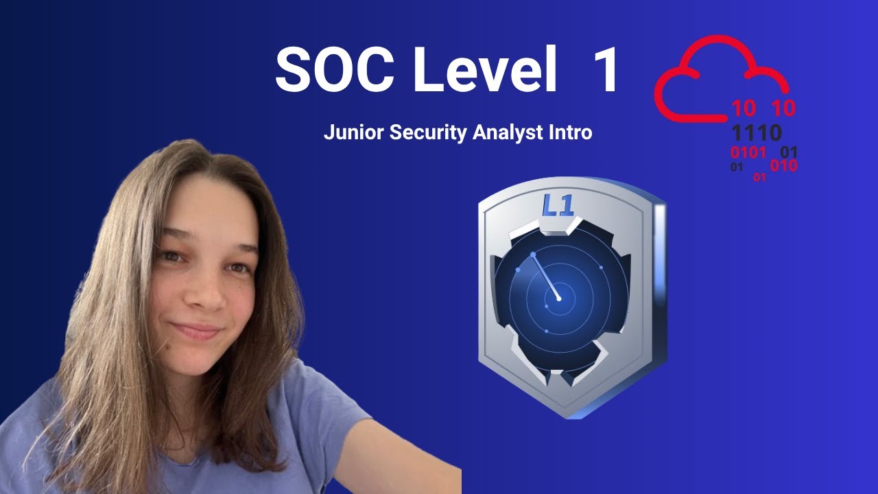 Soc Level 1 Junior Security Analyst Intro Tryhackme Youtube
