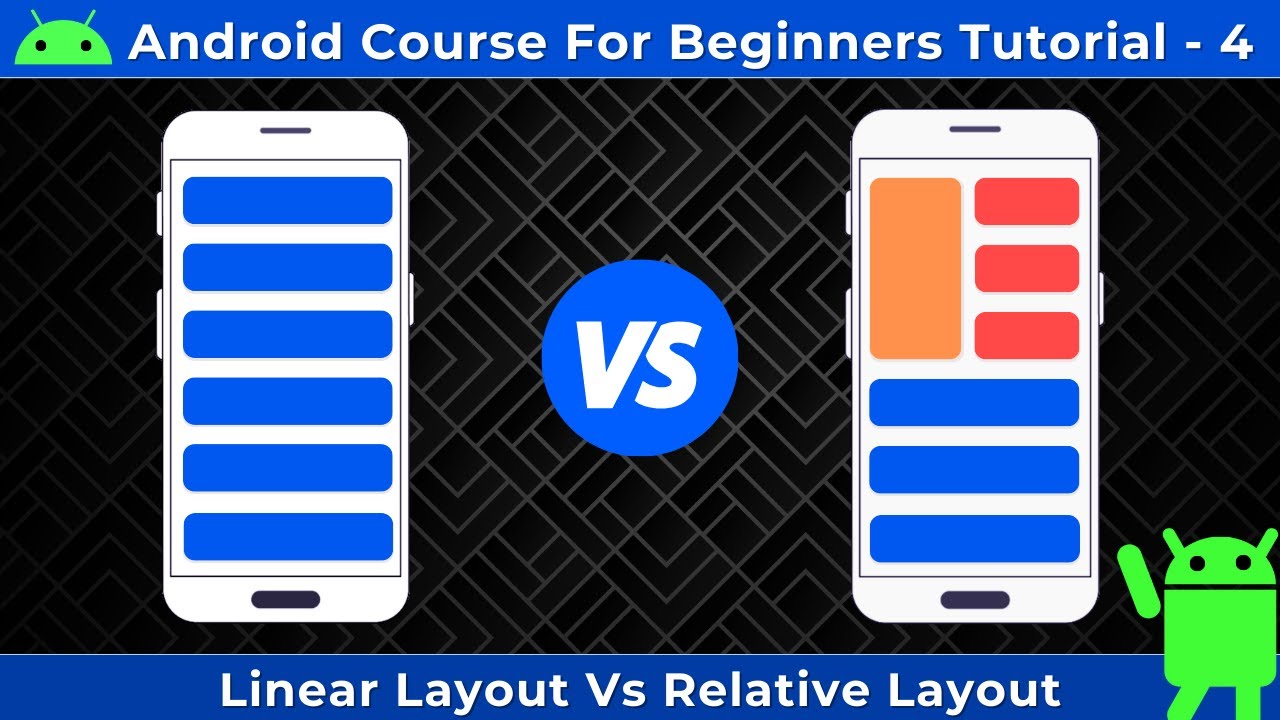 Linear Layout Vs Relative Layout In Android Android Layouts