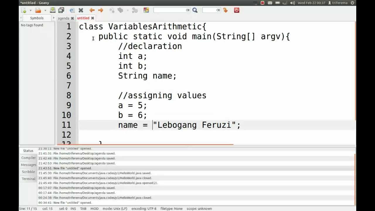 Introduction To Programming Using Java 2 Variables Simple Arithmetic