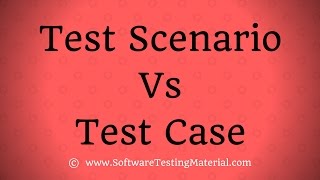 Test Scenario Vs Test Case What You Should Know Mindmap With Example