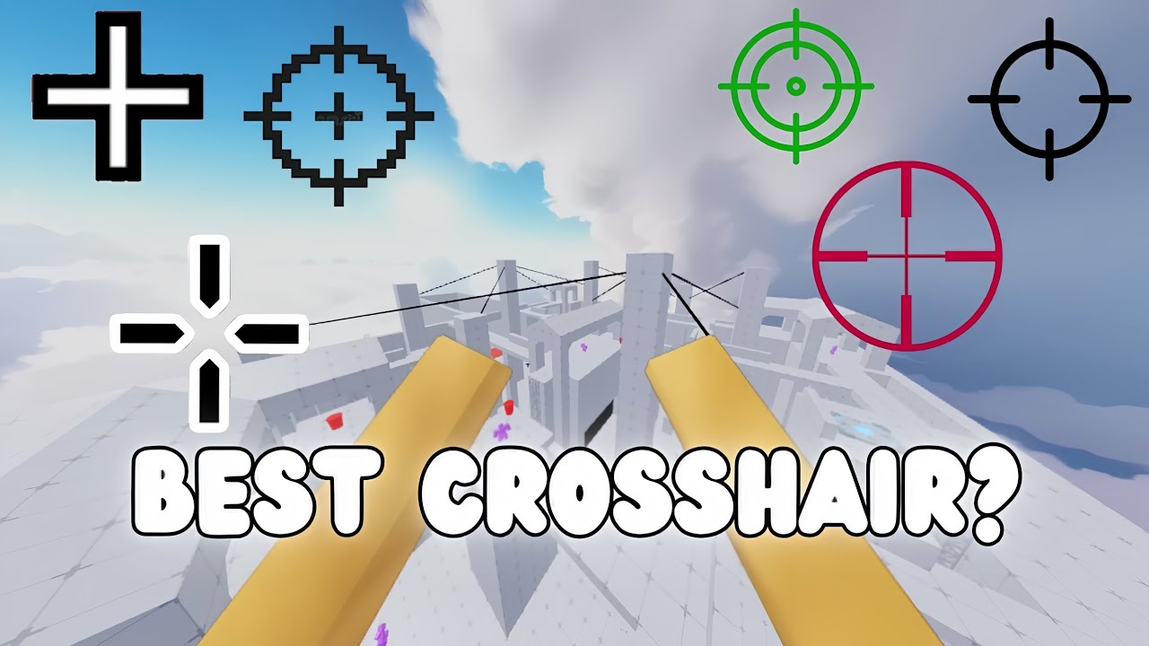 Best Crosshair In Roblox Rivals Youtube