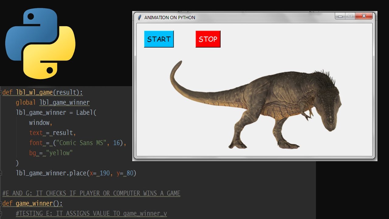 Animation In Python Youtube
