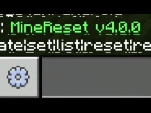 Pocketmine Plugin Minereset Pm4 Youtube