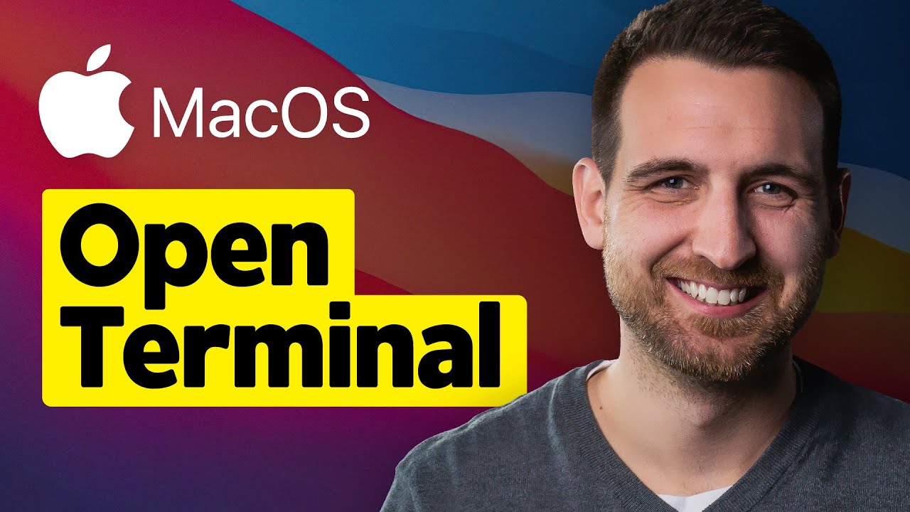 How To Open Terminal On Mac Youtube