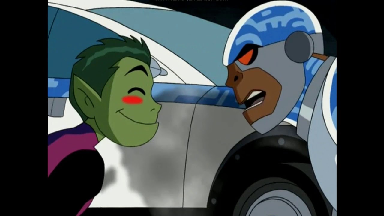 Teen Titans Beast Boy Helps Cyborg Youtube