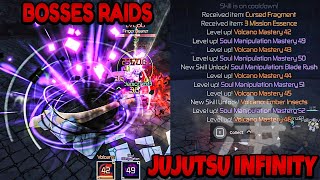 Jujutsu Infinity Bosses Raids Mystery Level Up Fast Roblox Jujutsu ...